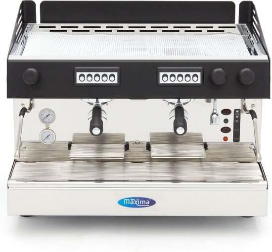 Maxima Espressomachine 2 Pistons 360 Kopjes per Uur | bol
