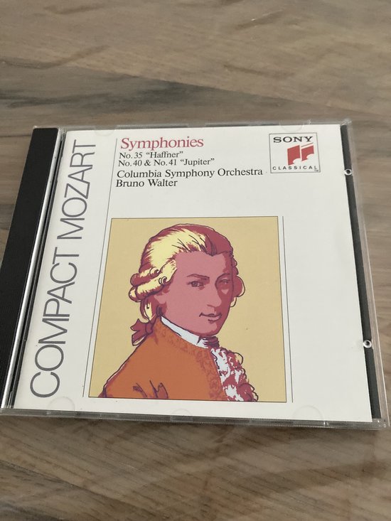 Compact Mozart - Symphonies No. 35 'Haffner' No. 40 7 No. 41 'Jupiter ...