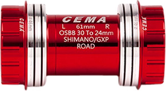 CEMA Bracketas OSBB Interlock Shimano-RVS-Rood | bol