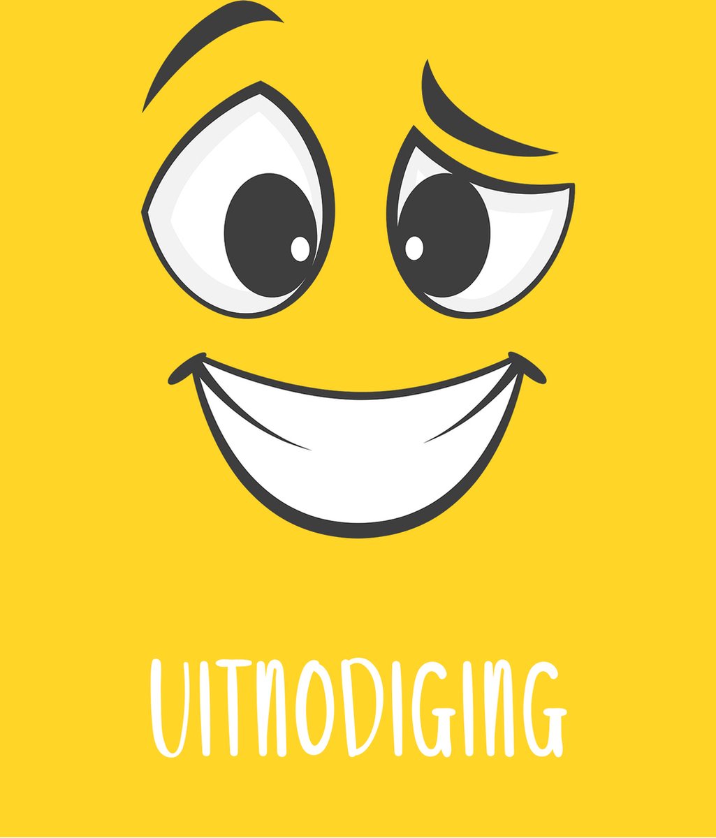 Uitnodiging Kinderfeestje + Enveloppen & Sluitstickers - Voordeelset 20 ...