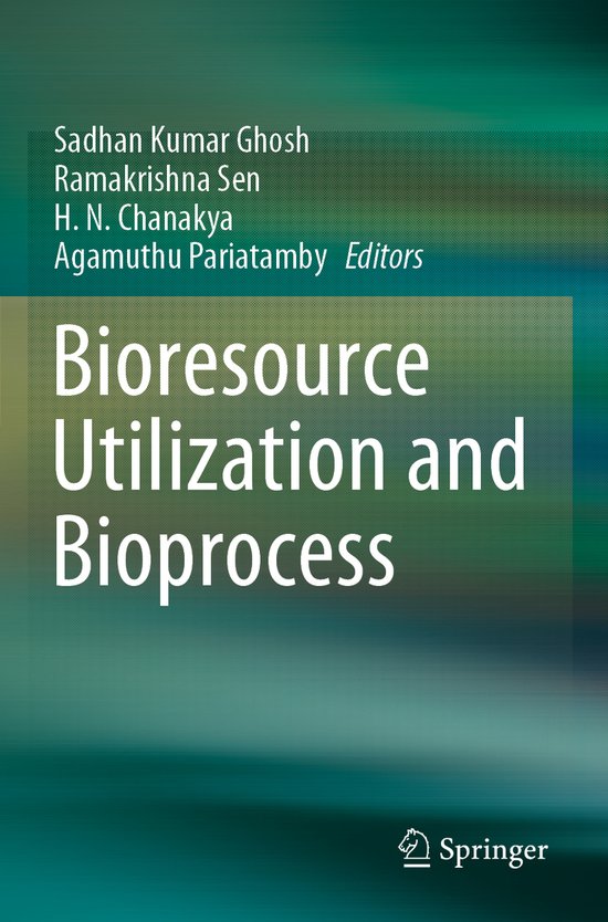 Bioresource Utilization and Bioprocess | 9789811516092 | Boeken | bol