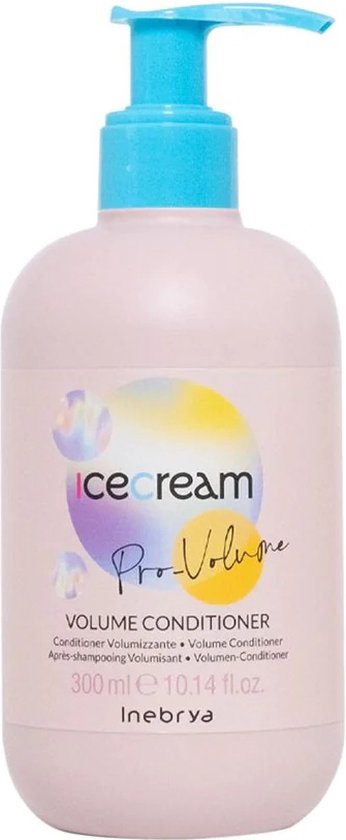 Inebrya - Ice Cream Volume Conditioner 300ML | bol