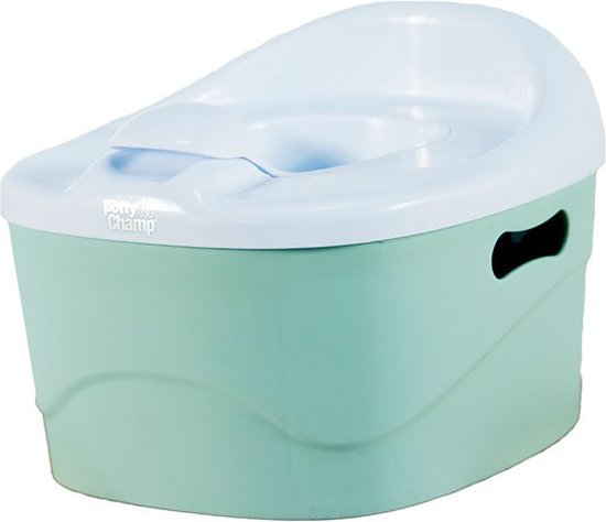 PottyChamp - Minty Green - 2 in 1 - Plaspotje / Krukje | bol