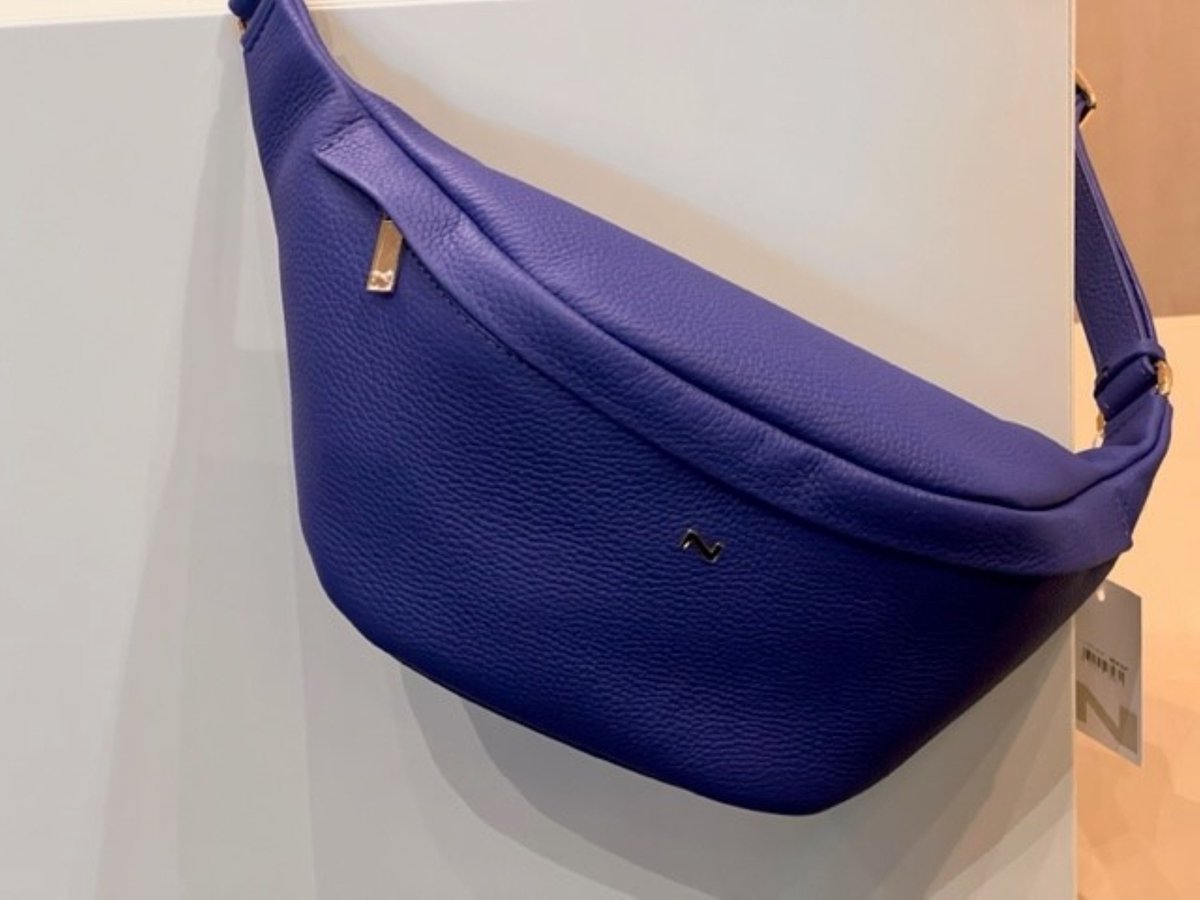 NATHAN-BAUMECITY LARGE DERBY HEUPTAS KOBALT BLUE | bol