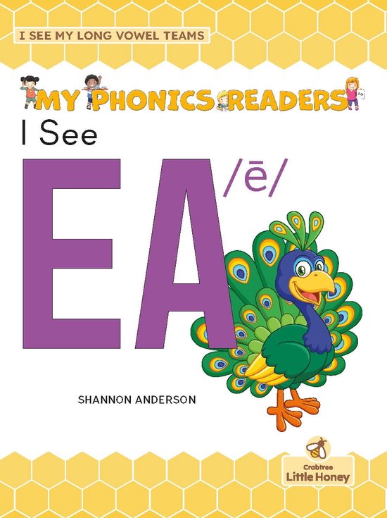 My Phonics Readers - I See My ABCs: Long Vowel Teams - I See EA /ē ...