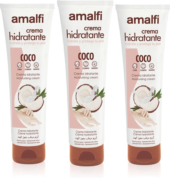 Amalfi - Hydraterende creme voor gezicht, lichaam en handen - Geschikt ...