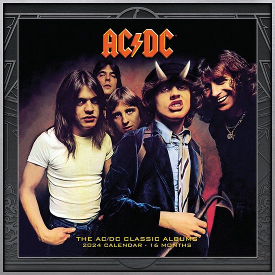 Postkalender 2024 Acdc