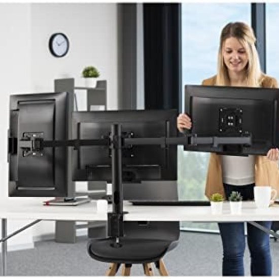 Gratyfied - monitor arm 3 schermen - monitorarm voor laptop ...