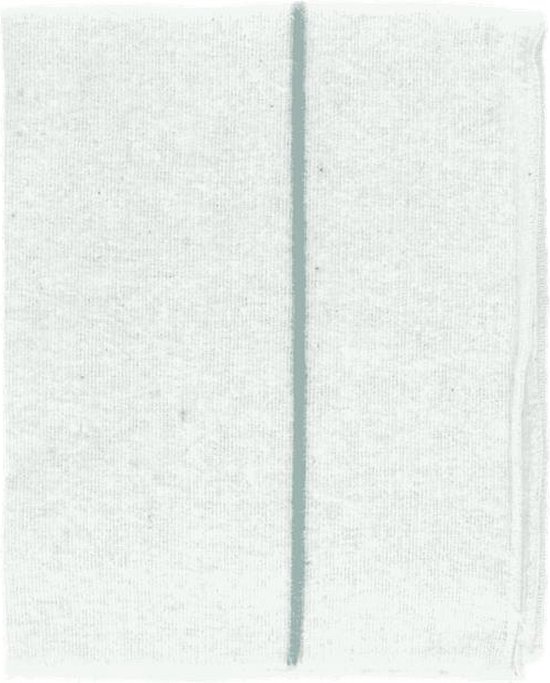 Geweven dweil wit gestreept 70x80 cm, 10 stuk | bol