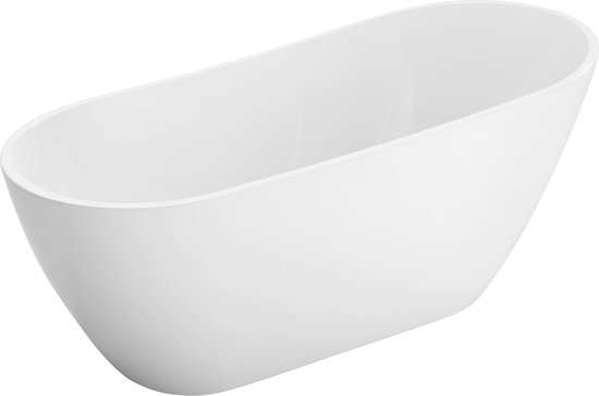REA Cori Badkuip - Vrijstaand Bad - 160 x 78 x cm - Glans Wit | bol