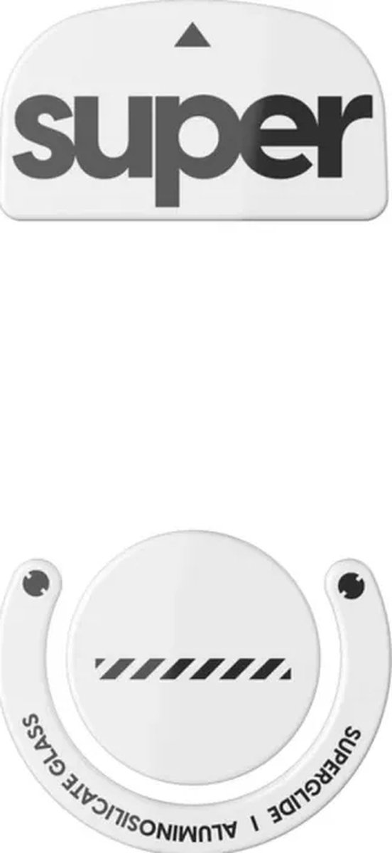 Superglide 2 White voor Logitech GPro X Superlight - Skates - voor ...