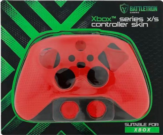 Battletron Skin Controller Rood geschikt voor XBOX controller | bol