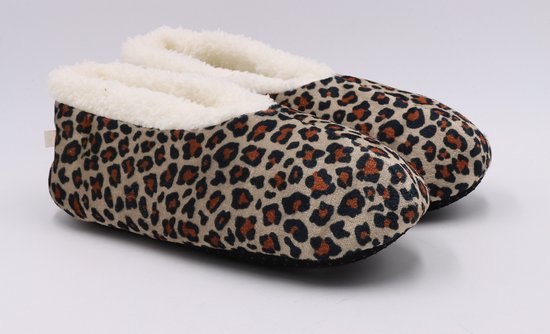 Spaanse sloffen Dames leopard maat 37/38 | bol