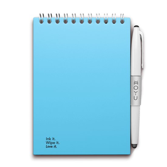 MOYU - Sky Blue Notebook - Uitwisbaar Notitieboek A6 Hardcover ...