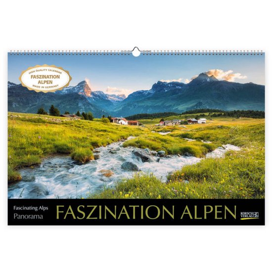 Faszination Alpen Kalender 2024 | bol