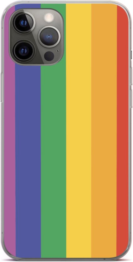 ShieldCase Happy Pride Rainbow telefoonhoesje geschikt voor Apple ...