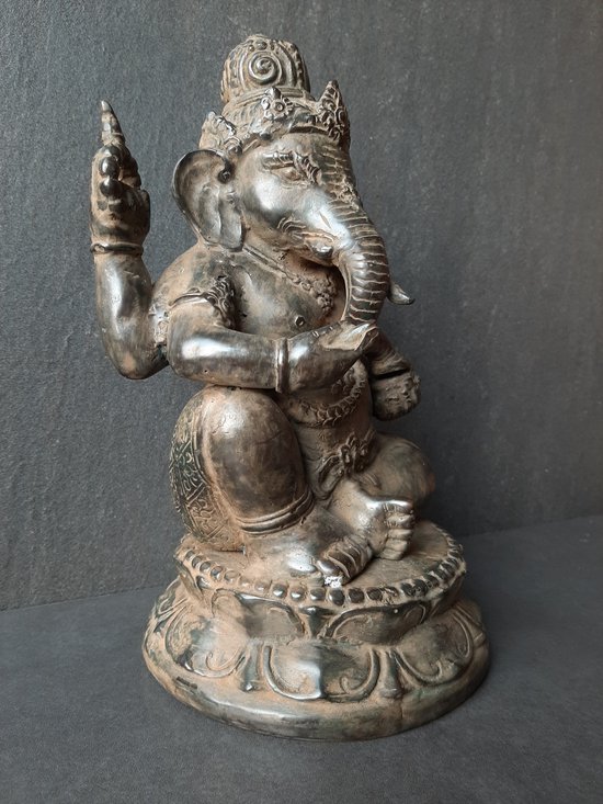 Statue en bronze Ganesh/Ganapati/Inde/Asie/Indonésie | bol.com