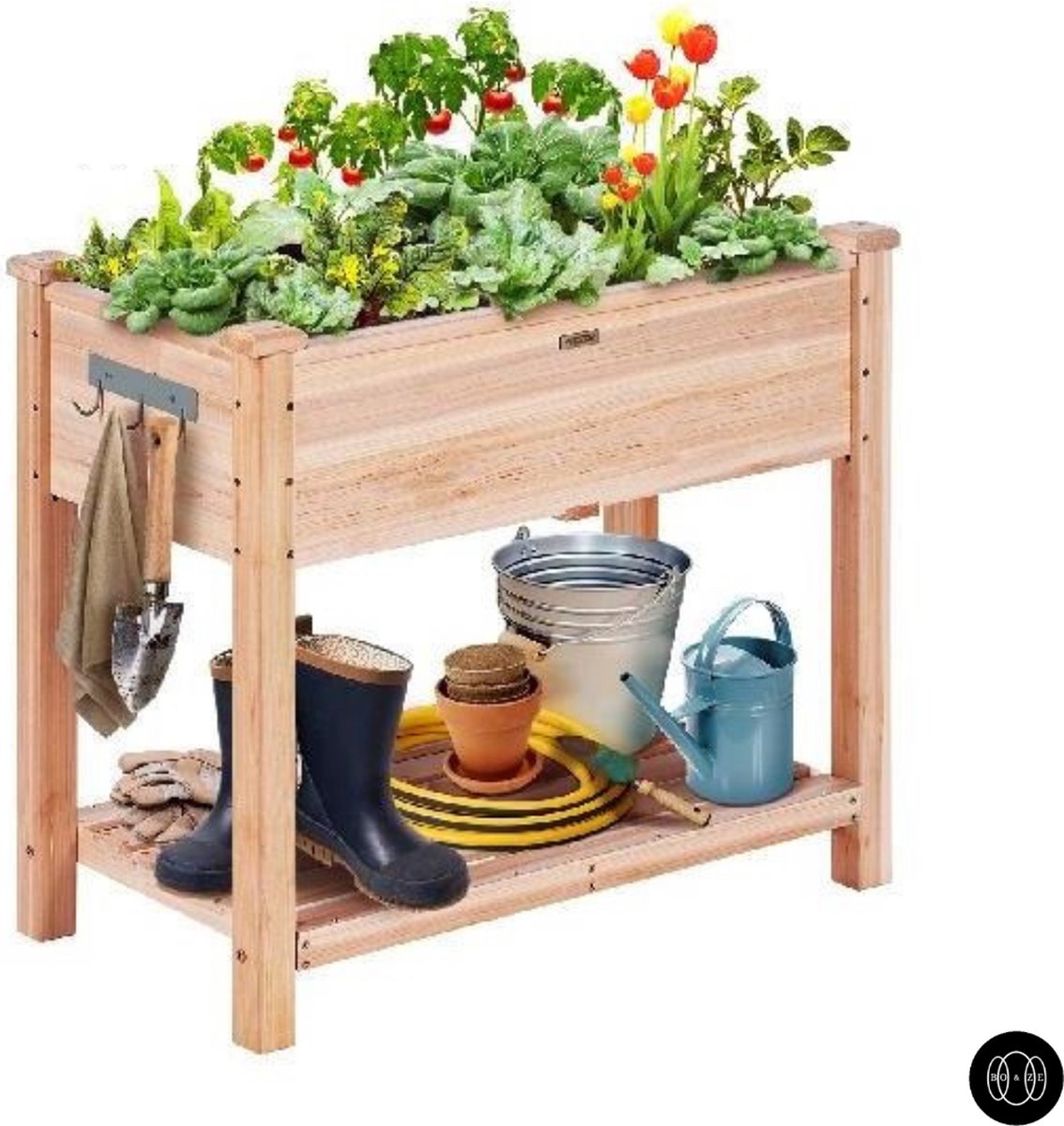 Boze® Moestuinbak Op Poten - Kruidenbak Op Poten - Kruidenbak Buiten ...