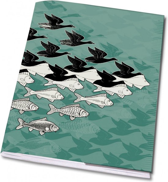 Set van 3 schriften Lucht en Water, M.C. Escher | bol