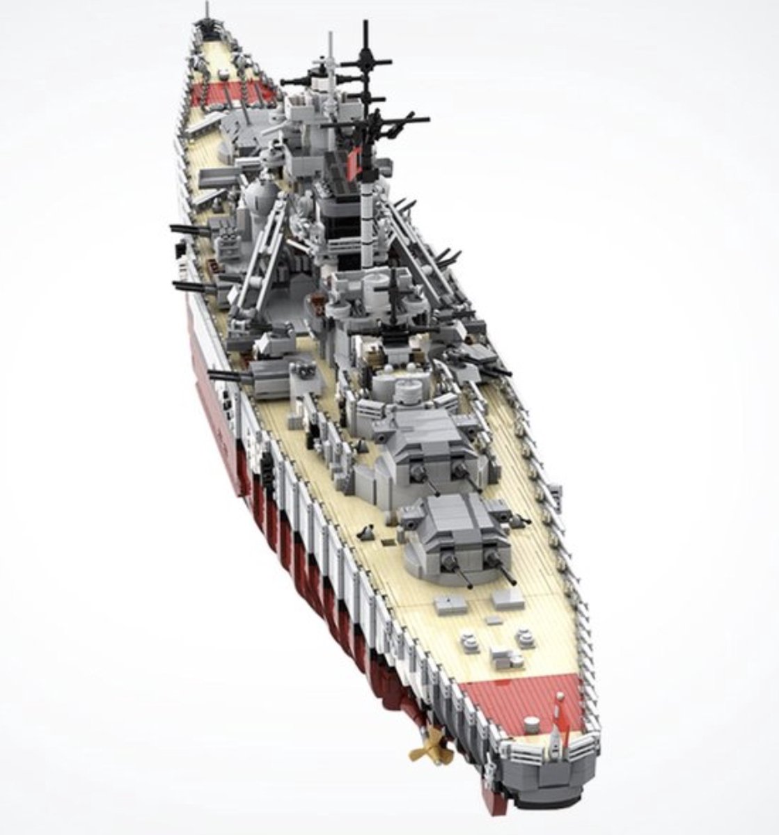 WW2 Duits Bismarck Schip Bouwpakket - Marine - Boot - Oorlogsschip ...