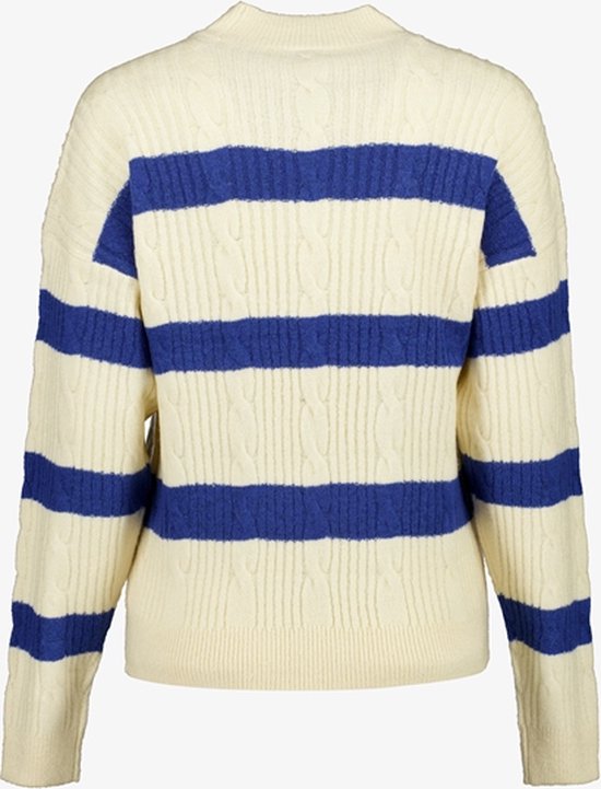 TwoDay dames trui met blauwe strepen strepen - Maat L | bol.com