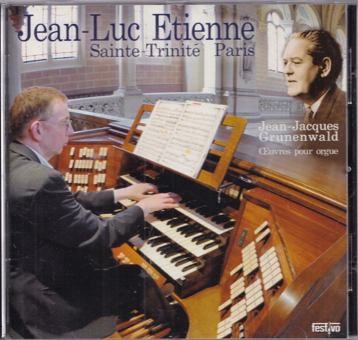 Jean-Luc Etienne bespeelt werken van Jean-Jacques Grunenwald op het ...