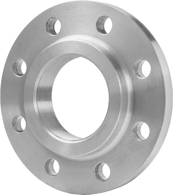 Flens draad staal verzinkt S235JR DN100 4" bi. PN10/16 EN1092-1 T1 | bol