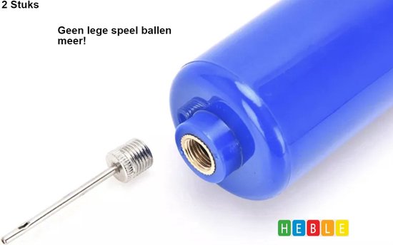 2 x Balpomp Naalden - Voetbal, Basketbal, & Meer Ballenpompen - Pompen ...
