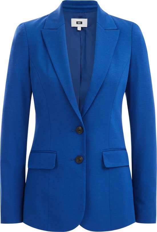 WE Fashion Dames getailleerde jersey-stretch blazer | bol