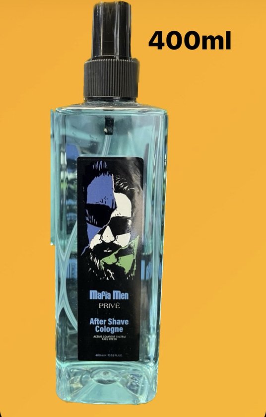 Aftershave Cologne Privé 400ml - Heren Barber Cologne | bol