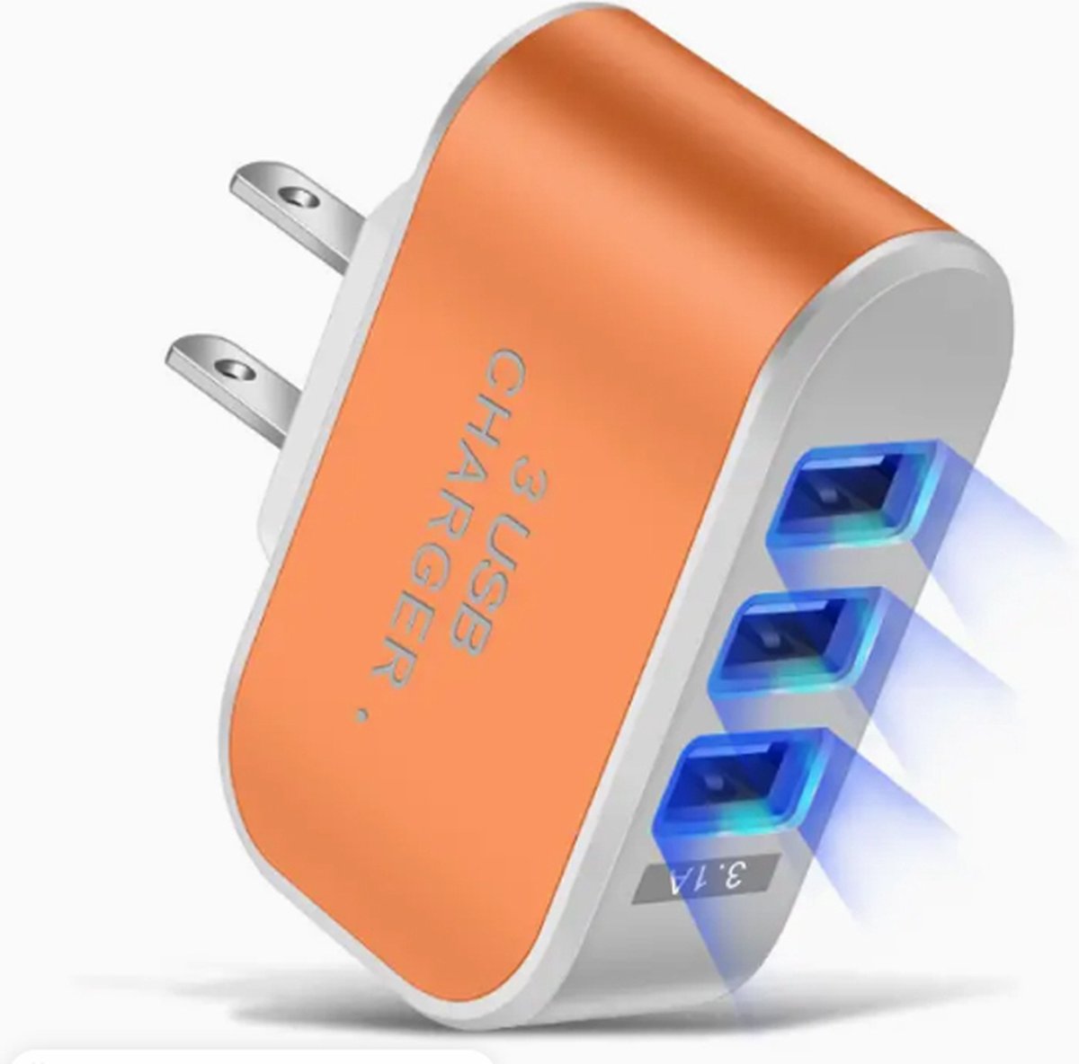 Reisstekker - USA USB oplader - Amerikaanse stekker - Usb Oplader - Usb ...