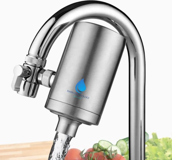 Waterfilter met actieve koolwaterfilter van roestvrij staal, voor een ...