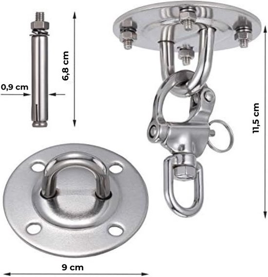 Bokszak Ophangsysteem - Bokszak Muurbeugel - Bokszak Muursteun | bol