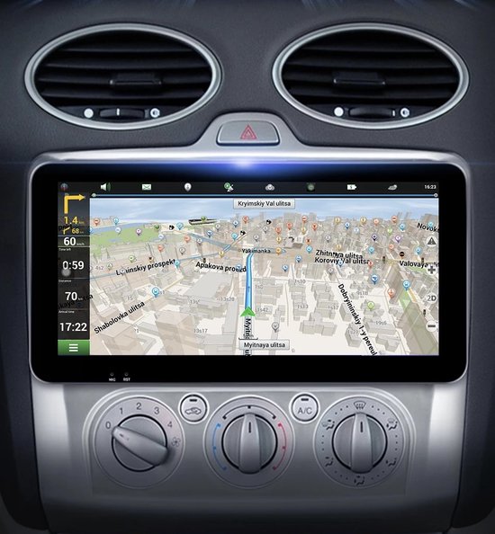 Android navigatie en multimediasysteem geschikt voor QLED Ford Focus ...