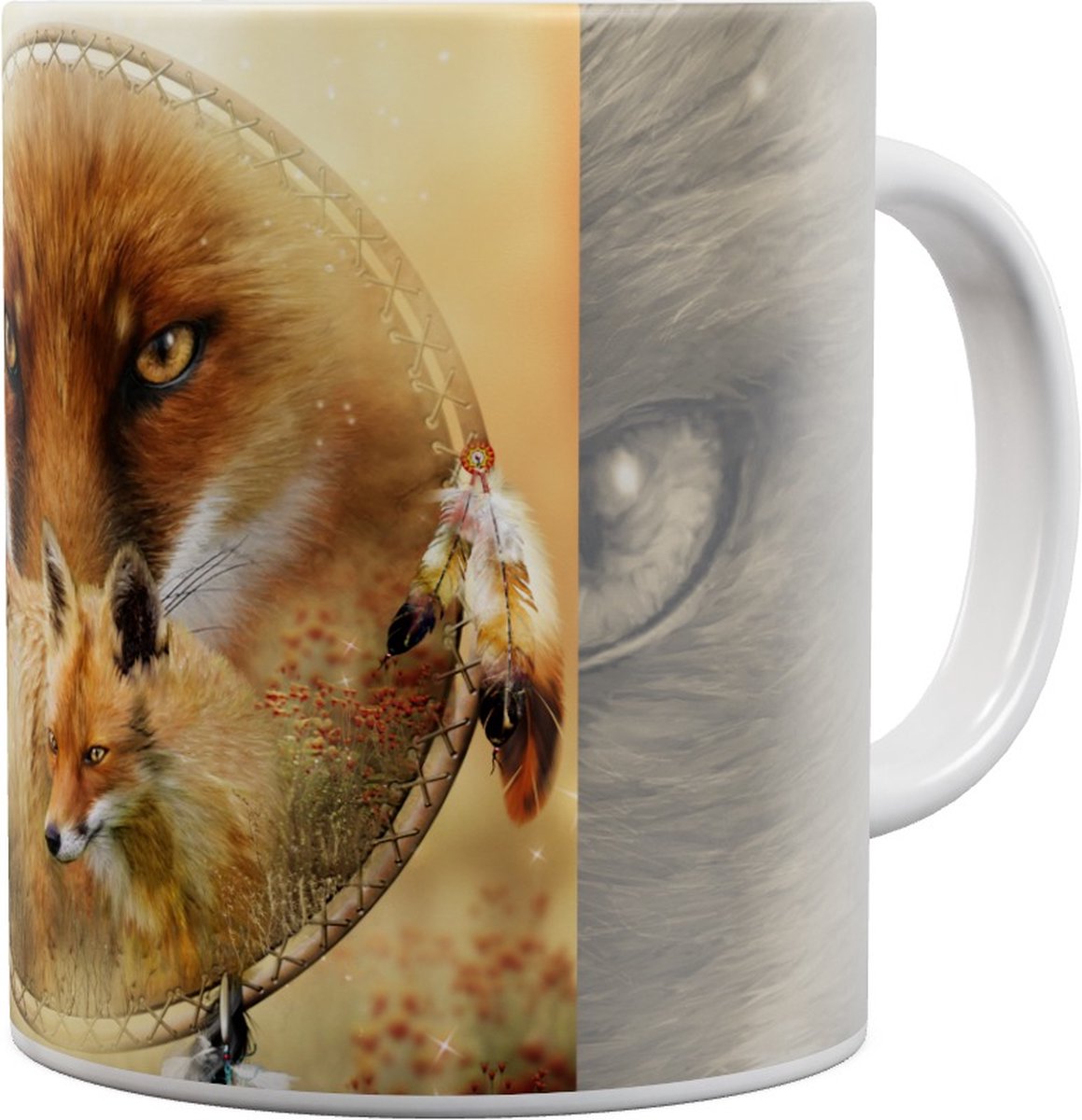 Vos Fox Shield DC - Mok 440 ml | bol