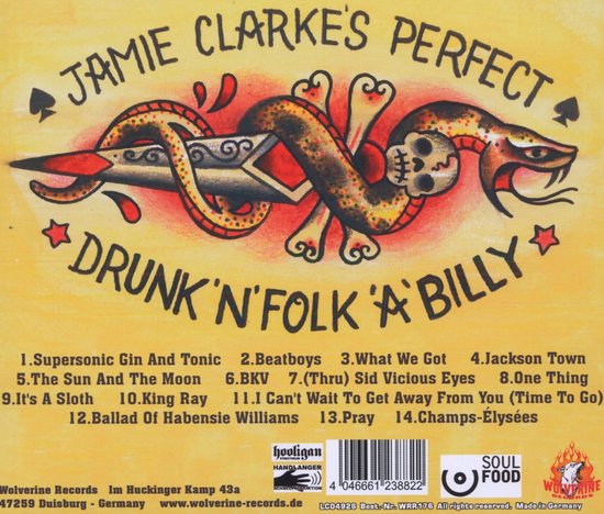 Jamie Clarke's Perfect - Beatboys (CD), Jamie Clarke's Perfect | Muziek ...