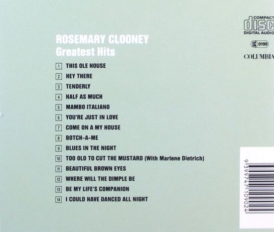 Greatest Hits, Rosemary Clooney | CD (album) | Muziek | bol