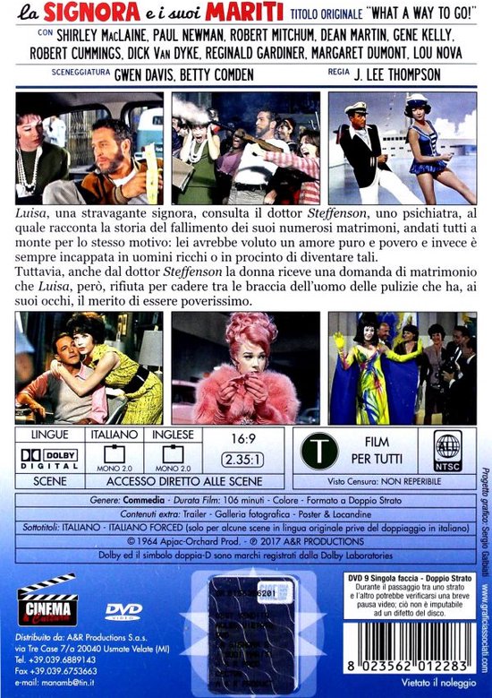 What a Way to Go! [DVD] (Dvd), Shirley MacLaine | Dvd's | bol