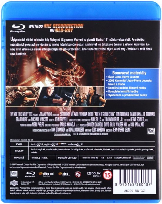 Alien: Resurrection [Blu-Ray] (Blu-ray), Ron Perlman | Dvd's | bol