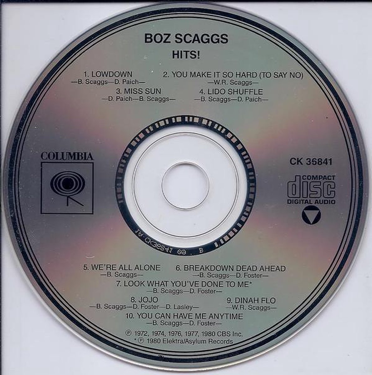 Hits!, Boz Scaggs | CD (album) | Muziek | bol.com