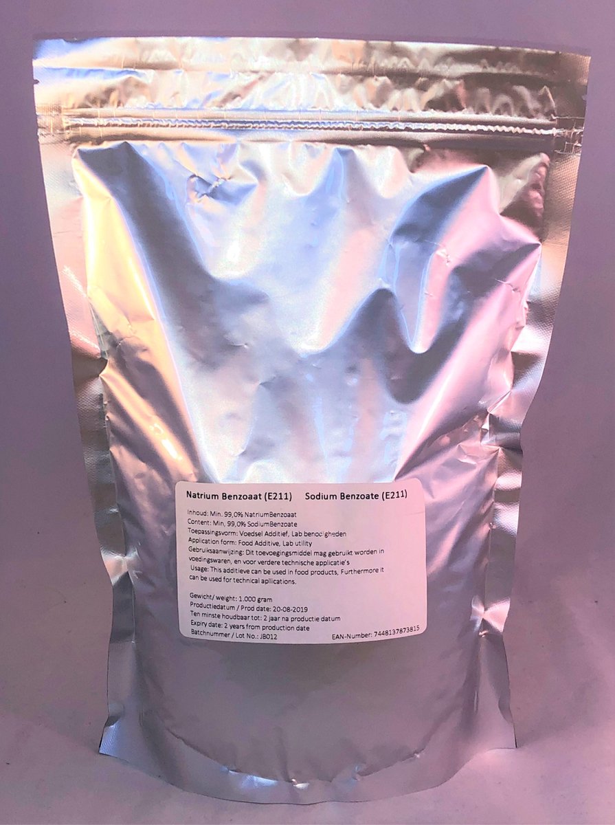 Natrium Benzoaat 1000 Gr | bol.com