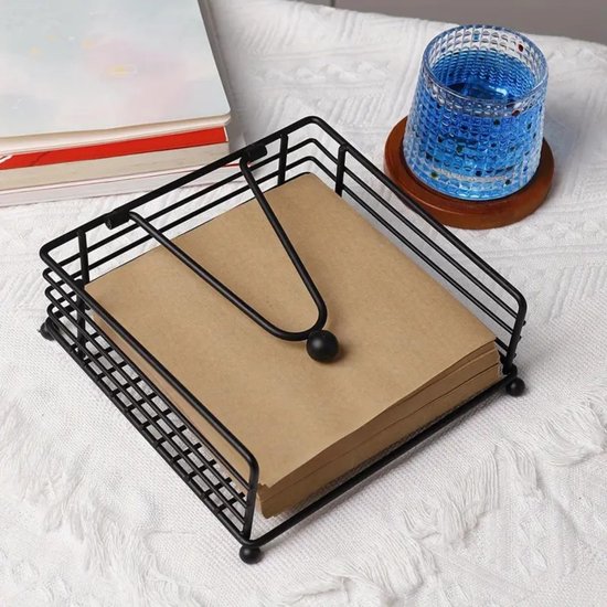 Platte tissuehouder - Servettenorganizer - Servettendispenser ...