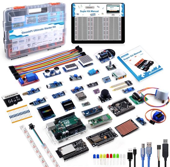 Ultimate Starter Kit - Arduino - Ideaal voor beginners - Multi Dev ...