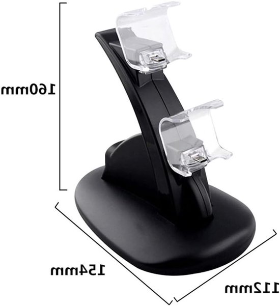 Dual USB controller oplader met laadstation en displaylicht ontwerp ...
