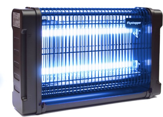 Flystopper HV16L LED Vliegenlamp - 4000 Volt - UV LED Insectenlamp ...