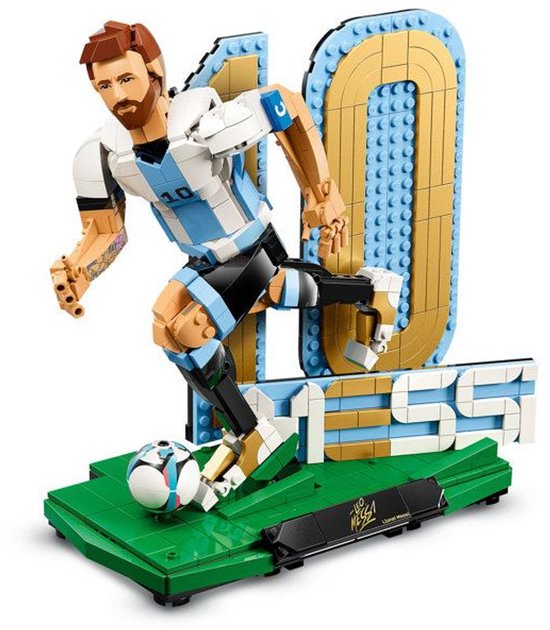 LEGO Editions Lionel Messi – Voetballegende Voetbal Speelgoed voor ...