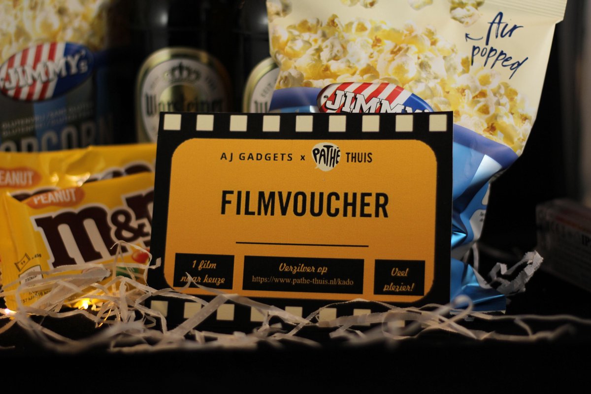 Filmpakket - Cola, popcorn, M&Ms en Pathé thuis filmvoucher | bol.com