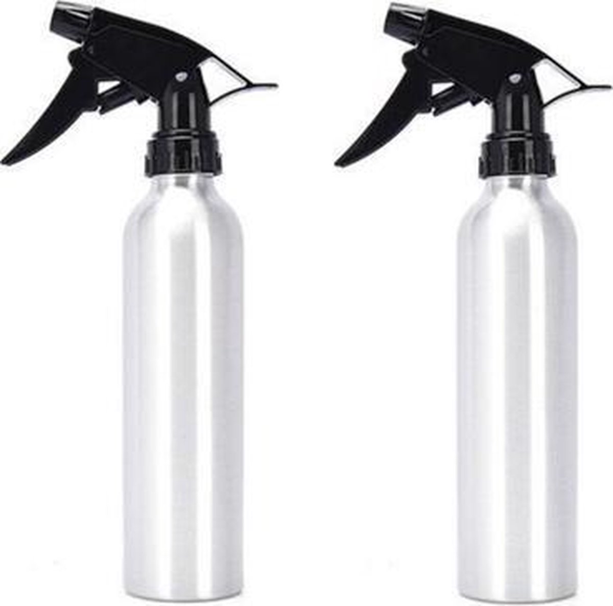 Luxe metalen Sprayflacon Leeg - 1x 300ML - RVS - Sprayflesje Metaal ...