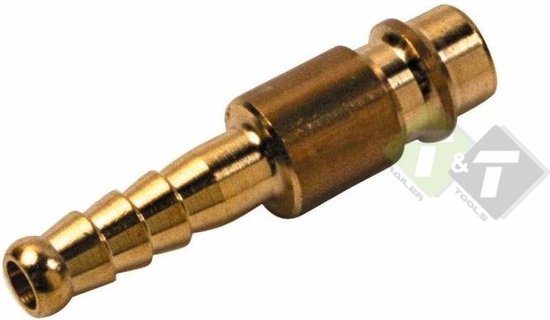 Airpress Insteeknippel met slangpilaar, 6mm slangtule | bol