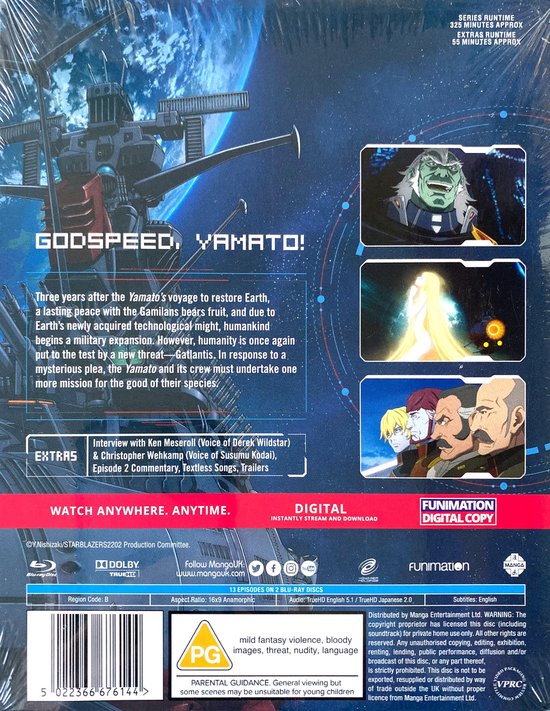 Star Blazers Space Battleship Yamato 2202: Part One - Blu-ray (Blu-ray) | Dvd's | bol.com